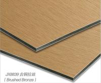 China Aludong Brushed Series Aluminum Composite Panel 1.5-8mm Thickness for Interior & Exterior Walls for sale