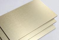 China Aludong Brushed Series Aluminum Composite Panel 1.5-8mm Thickness for Interior & Exterior Walls for sale