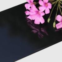 China Antibacterial 5mm Black Mirror Aluminum Composite Panel 1000-6000mm Length 10-15 Year PVDF Coating for sale
