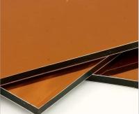 China Antistatic 4mm 1250mm Mirror Aluminum Composite Panel with 6000mm Length and German Material Construction for sale