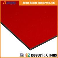 China Waterproof Brushed Aluminum Composite Panel 1000mm Width with 2-6mm Thickness for Building Materials for sale