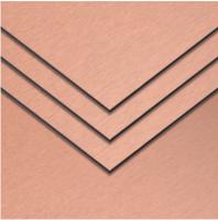 China PE Core 5005 Brushed Aluminum Composite Panel 2000mm Width 0.05-0.50mm Aluminum Thickness for External Wall Decoration for sale