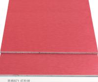 China 3mm Mould Proof Brushed Aluminum Composite Panel 1220x2440mm with Fireproof A2/B1 Core Options for sale