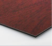 China Wooden Maple Aluminum Composite Panel 1250x3050mm with PE/PVDF Coating for Exterior Cladding for sale