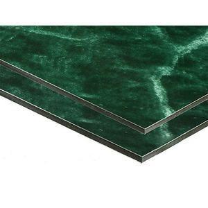 China 5mm Marble Aluminum Composite Panel with PE Core - 6.8kg/m² Density & 104Mpa Bend Strength for Building Cladding for sale