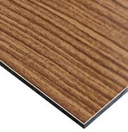 China CE ASTM 1220mm*2440mm Wooden Aluminum Composite Panel for sale