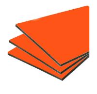 China 3mm*0.21mm Advertising Signage Board Aluminium Composite Panel for sale