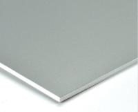 China Silver 5mm Fire Rated ACM Sign Panel 1220x2440mm with 0.40mm PVDF Coating for Architectural Applications for sale