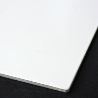 China Silver 5mm Fire Rated ACM Sign Panel 1220x2440mm with 0.40mm PVDF Coating for Architectural Applications for sale