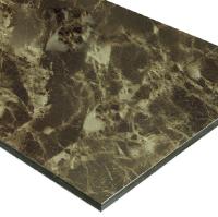 China Emperador Aluminum Composite Panel 1.5-8mm Thickness for Curtain Walls - 1000-6000mm Length Options for sale