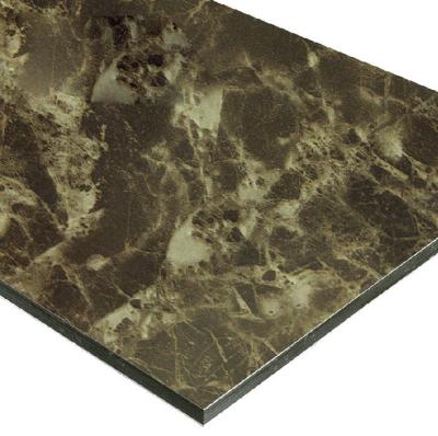 China Emperador Aluminum Composite Panel 1.5-8mm Thickness for Curtain Walls - 1000-6000mm Length Options for sale