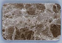 China Emperador Aluminum Composite Panel 1.5-8mm Thickness for Curtain Walls - 1000-6000mm Length Options for sale