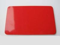 China 5mm High Gloss Red Aluminum Composite Panel 1000-6000mm Length for Wall Finishes for sale
