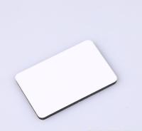 China 4mm Glossy White Aluminum Composite Panel ACP - 1000-6000mm Length, PE/PVDF Coating for Billboard & Facade for sale