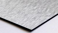 China AA1100 18um Brushed Aluminum Composite Panel - 1220x2440mm Size, 13-18μm Coating for Interior Decoration for sale