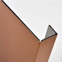 China RoHS Outdoor PVDF Coating Brushed Aluminum Composite Panel 1220x2440mm with 0.08-0.50mm Aluminum Skin for sale