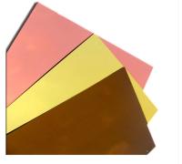 China RoHS Outdoor PVDF Coating Brushed Aluminum Composite Panel 1220x2440mm with 0.08-0.50mm Aluminum Skin for sale