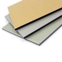 China 3mm PE Core Fireproof Aluminum Composite Panel with 6.8kg/m² Density and 104MPa Bend Strength for Building Cladding for sale