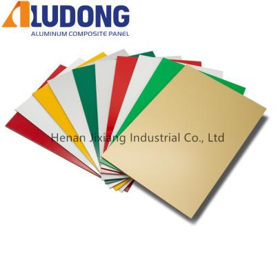 China ISO 9001 4mm PVDF Coated Aluminum Composite Panel for Building Facade Durable for sale
