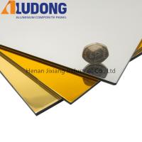 China Mirror Aluminum Composite Panel 2-5mm Thickness with Polyester Coating for Architectural Applications for sale
