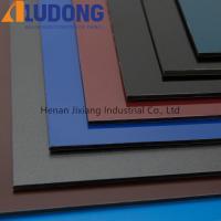China ALUDONG ALD-T835 3mm Brushed Silver Aluminum Composite Panel with PVDF Coating for Building Facades for sale