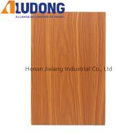 China ALUDONG ALD-T835 3mm Brushed Silver Aluminum Composite Panel with PVDF Coating for Building Facades for sale