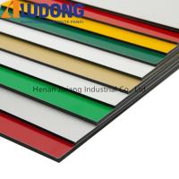 China PVDF Aluminum Composite Panel 6500mm Length 0.50mm for Building Exterior Cladding for sale
