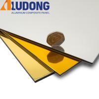 China Weather-Resistant And Fireproof Mirror Aluminum Composite Panel For Contemporary Construction for sale