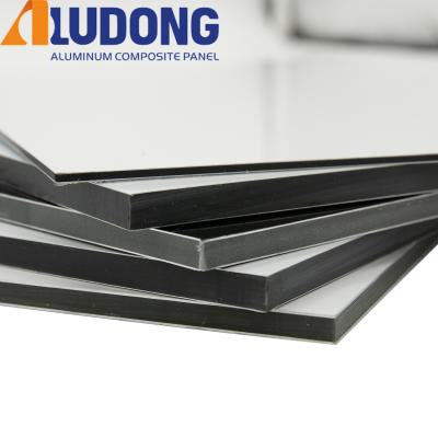 China Alu PVDF Aluminum Composite Panel For Exterior Decoration for sale