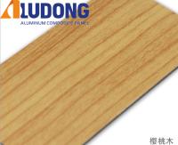 China OEM Custom 1220x2440mm Aluminum Composite Panel PE PVDF Coating Wood Grain for Interior Decor for sale