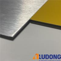 China Sparkling ACP Brushed Aluminum Composite Panel 1000mm-6000mm Length, 2mm-6mm Thickness for Building Cladding for sale
