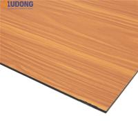 China Interior Decorative 1250mm*3050mm Wooden ACP ACM Sheet for sale