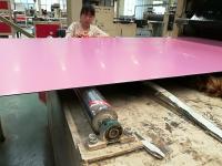 China 4mm PVDF Aluminum Composite Panel Brushed Mill Finish 900mm Width for sale