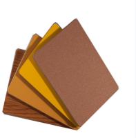China Smooth Mirror Aluminum Composite Panel With Wear Resistant Steel for sale