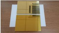 China Max Length 6000mm Mirror Aluminum Composite Panel With Surface Gloss 30% 70% for sale