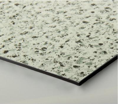 China Marble Grain Aluminum Composite Panel 3mm PE PVDF Coated Lightweight 5.5kg/m2 for Kitchen Backsplash for sale