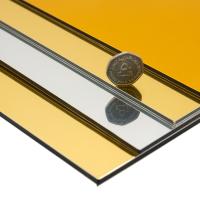 China PE Core 0.3mm Aluminum Composite Panel ACP for Curtain Wall Eaves Indoor Shelter for sale
