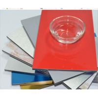 China Exterior 4mm PVDF Coated Aluminum Composite Panel 1220x2440mm for Building Cladding for sale