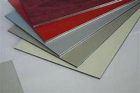 China 3mm PE Coated Aluminum Composite Panel 1220x2440mm for Partition and Exterior Decoration for sale