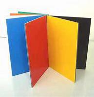 China 3mm PE Coated Aluminum Composite Panel 1220x2440mm for Partition and Exterior Decoration for sale