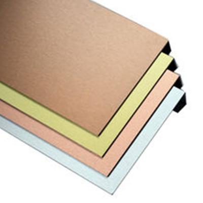 China 3mm 4mm 5mm Thickness ACP PVDF Brushed Color Aludong Aluminum Composite Panel cladding wall for sale