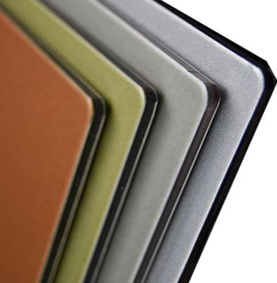 China Unbroken Flexible Core PVDF Aluminum Composite Panel For Signboard And Cladding for sale