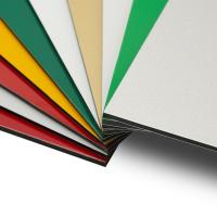 China B1 Fireproof PVDF Aluminum Composite Panel 4mm for Curtain Wall Exterior Cladding for sale