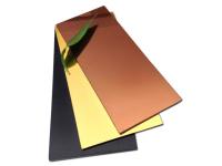China PE PVDF Aluminium Plastic Composite Metal Cladding Sheet With Broken Core for sale
