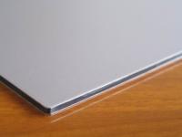 China Aluminum Composite Panel for UV Printing Two Sides Colors Polyester Treated for sale