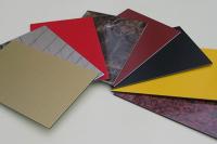 China Aluminum Composite Panel for UV Printing Two Sides Colors Polyester Treated for sale