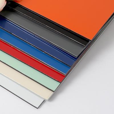 China PE Core 0.3mm Fire Proof ACP Sheet Cladding ISO Advertising 1220x2440mm for sale