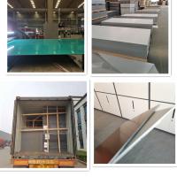 China Fireproof 3mm ACM Panel Glossy Blue for Interior Decoration 1220x2440mm for sale