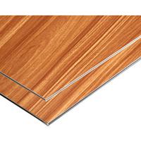 China Maple Wooden Exterior PVDF Aluminum Composite Panel Cladding for sale