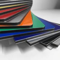 China billboards gloss PE aluminum composite panel for cladding and decoration for sale